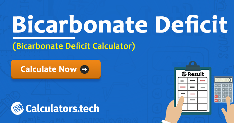 Bicarbonate Deficit