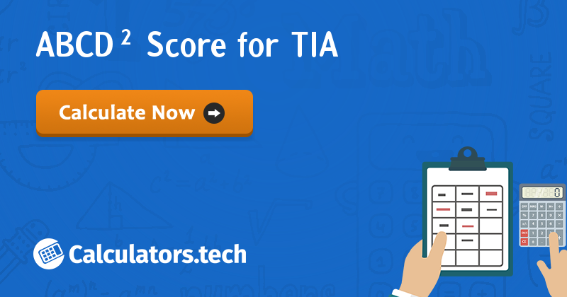 ABCD² Score - ABCD² Score for TIA